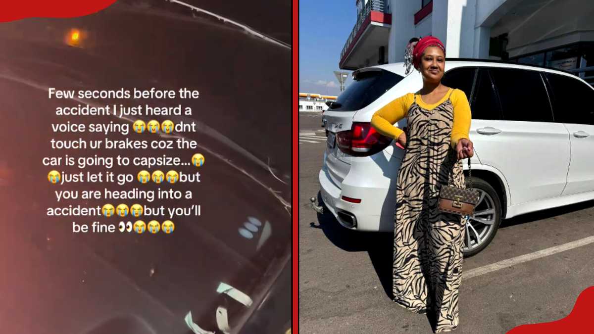 Woman who survived grisly accident says mysterious feeling she got ...
