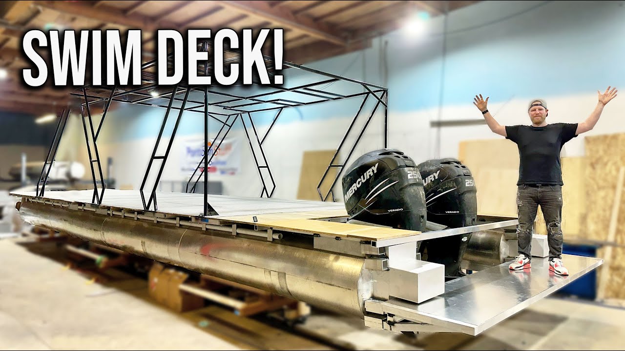 Building My Dream Yacht – Swim Deck Installation
