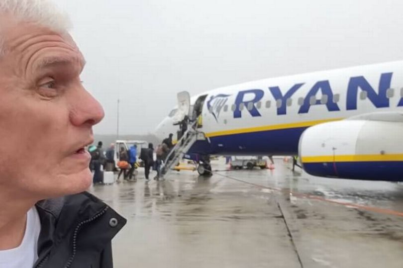 Man left 'stunned' moments after boarding Ryanair's longest flight
