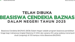Template Resmi PDF Surat Akad Peserta Beasiswa Cendekia Baznas 2025 dan ...