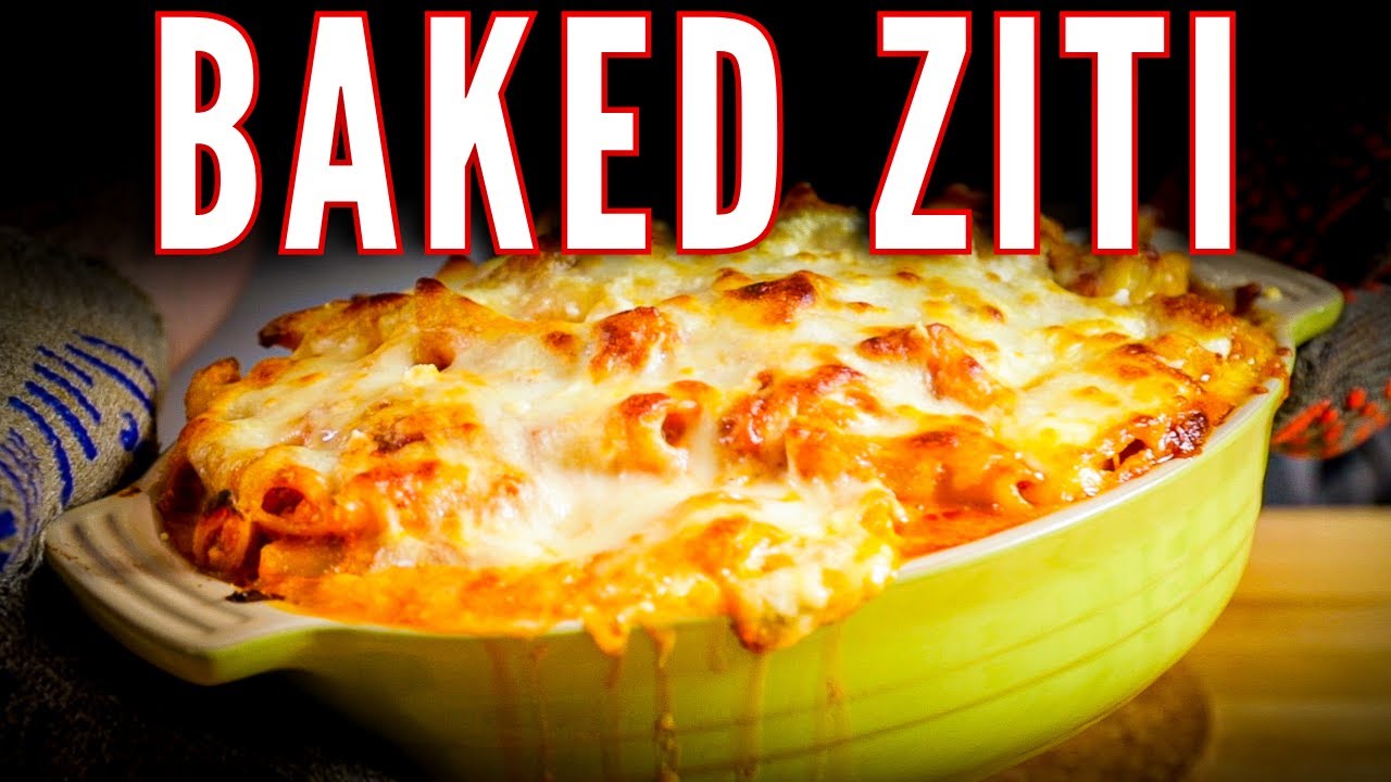 Easy Baked Pasta with Mozzarella & Ricotta Cheese