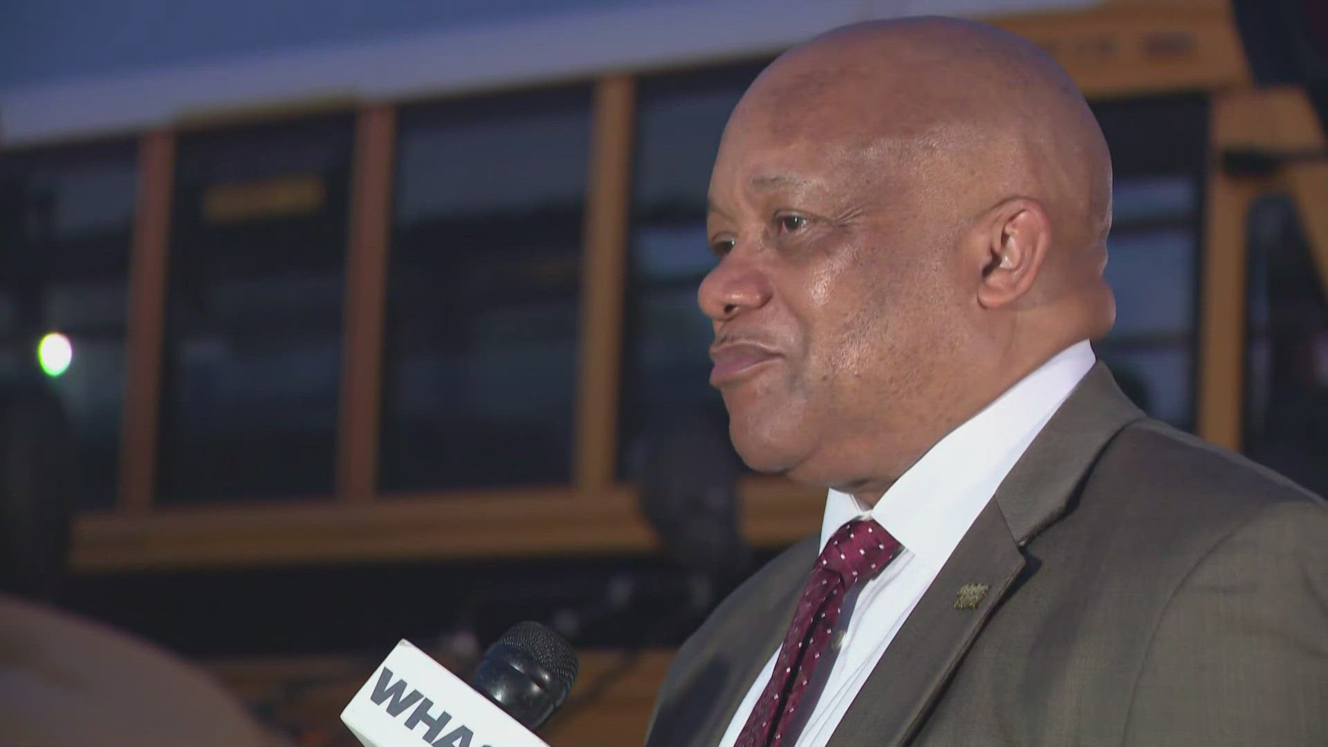 JCPS Superintendent Brian Yearwood speaks on first day of school