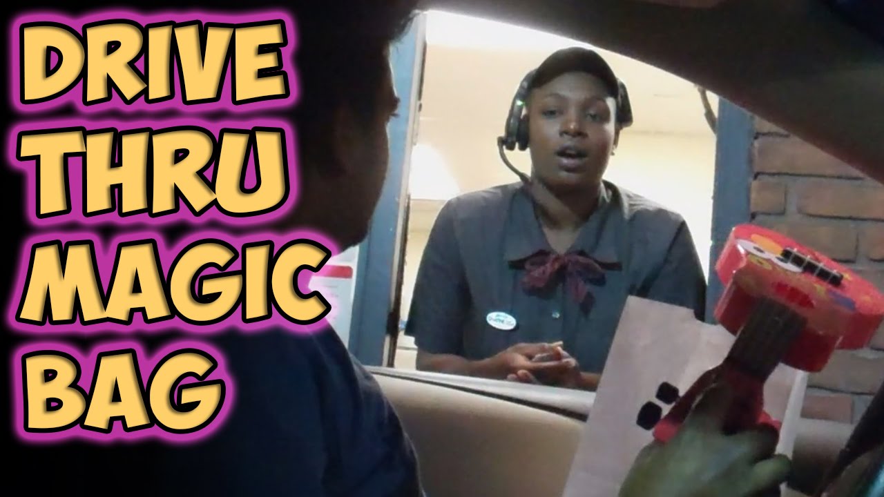 A magic bag produces the unexpected at the drive thru