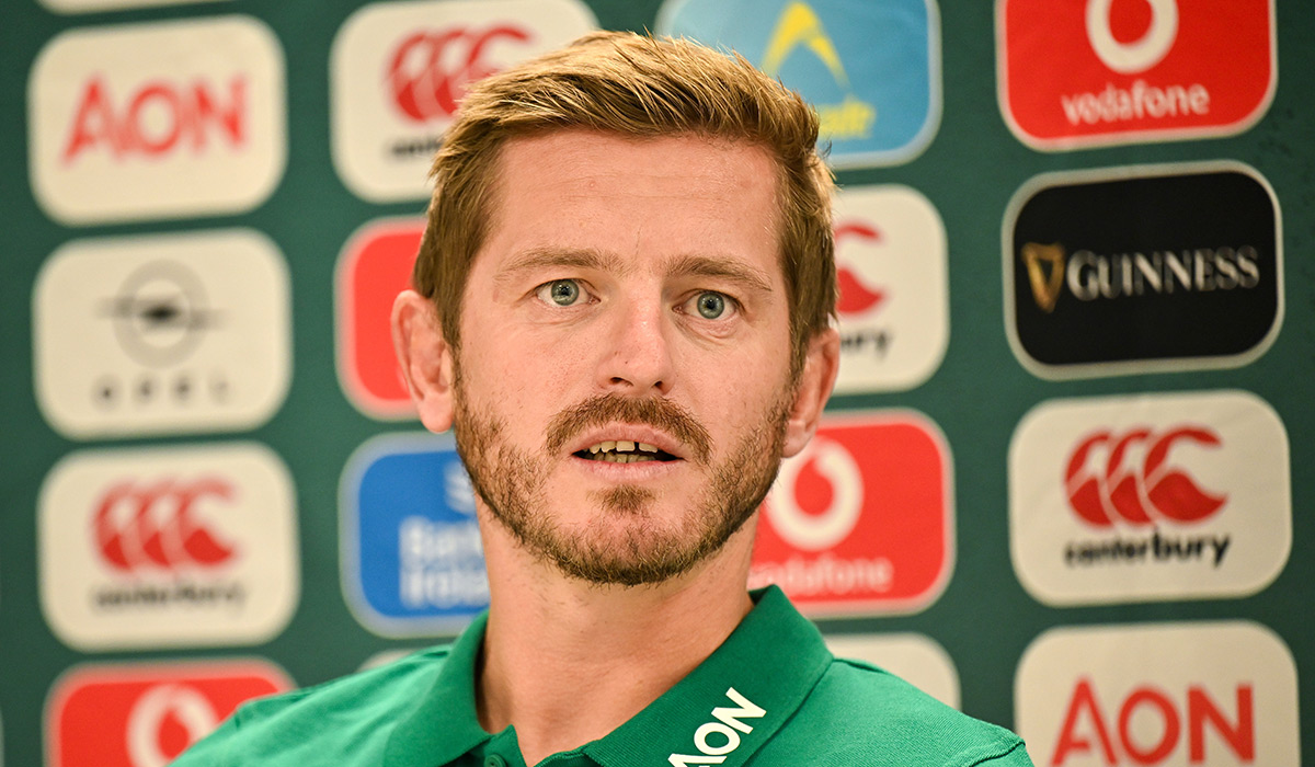 Steenson pleased with Ireland’s newcomers ahead of World Cup