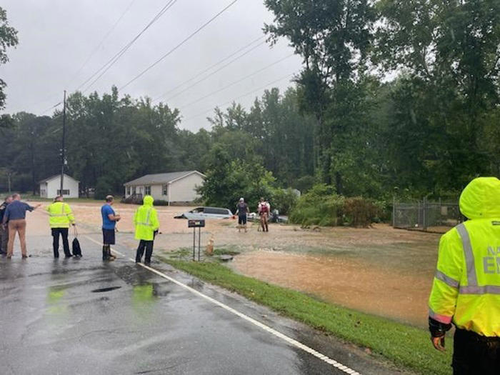 2 people killed after being swept away by flooding in Nash County, sheriff says