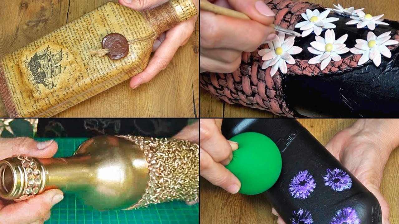 4 Creative Bottle Craft Ideas You Must Try Now