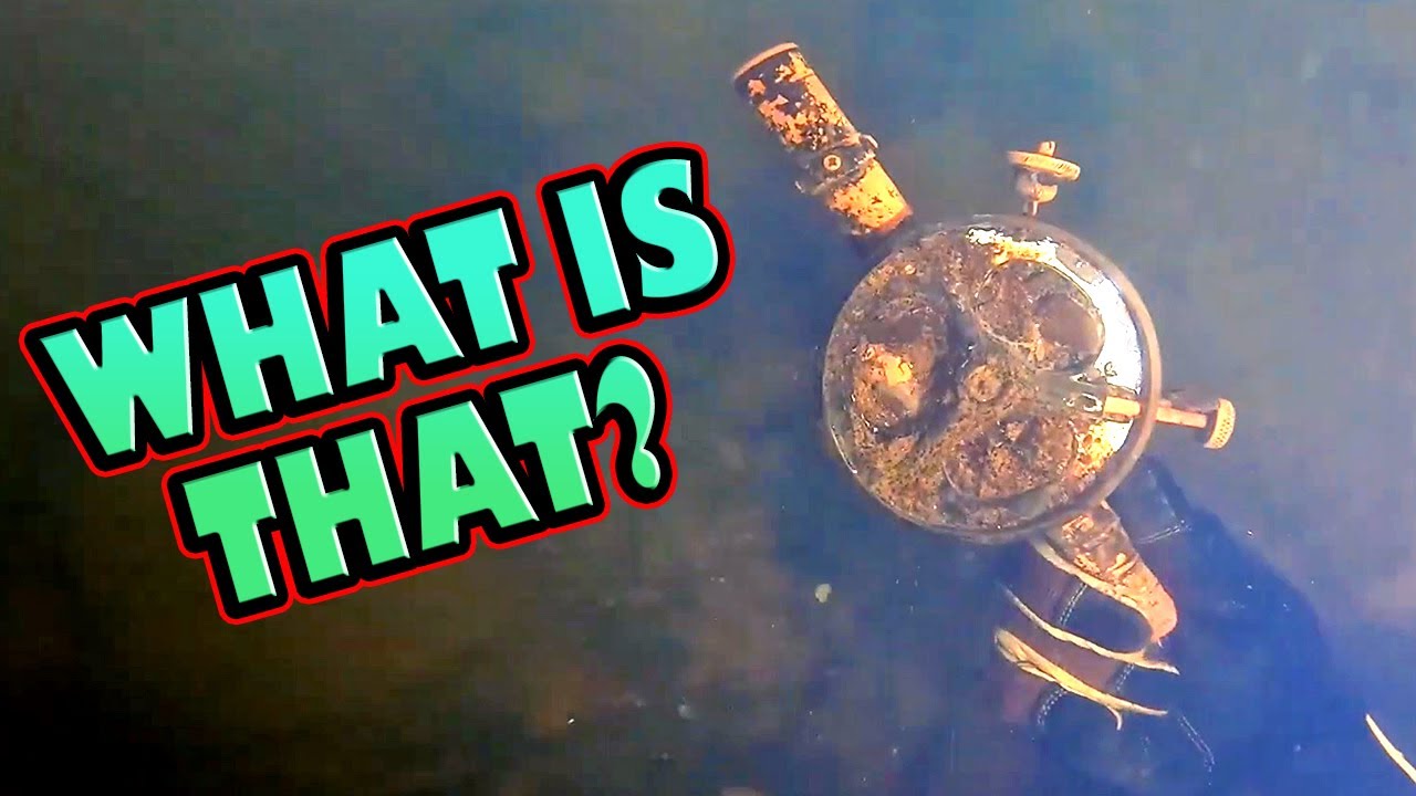 So many odd treasures found under a bridge scuba diving!