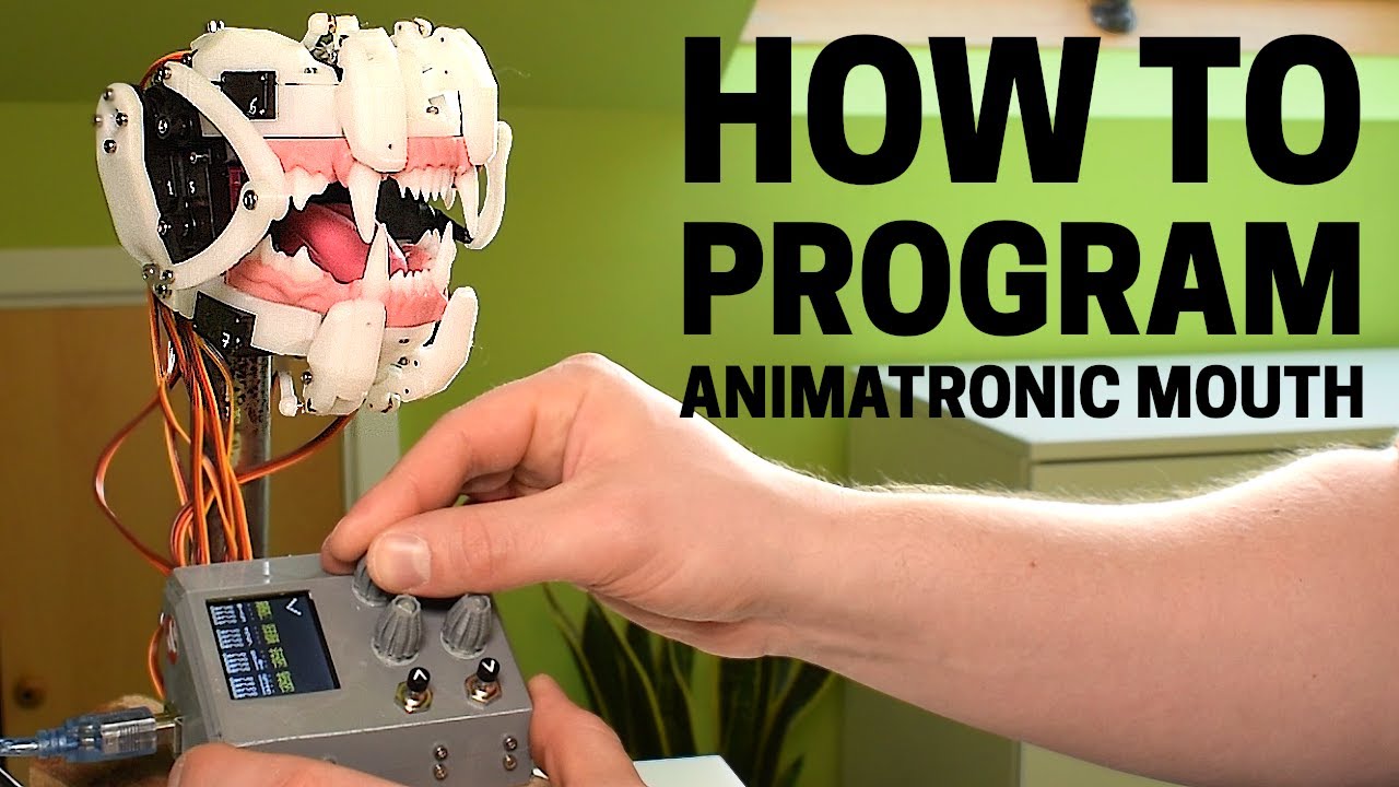 How to Program Speech Synthesis in an Animatronic Mouth Using Python ...