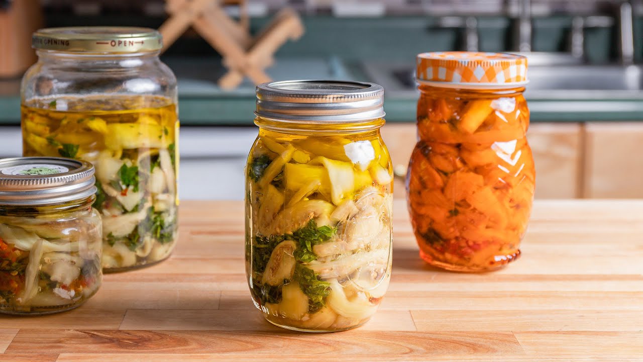 Easy Italian Pickled Eggplant (Melanzane Sott'olio) Recipe
