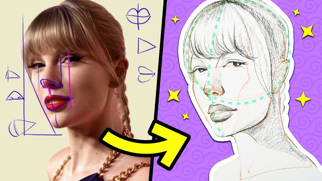 Draw ANY Face with This One Simple Technique!