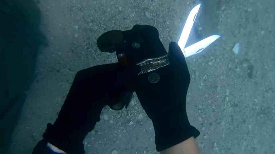 I Discovered a Fired Bullet & Knife Underwater in The River While Scuba ...