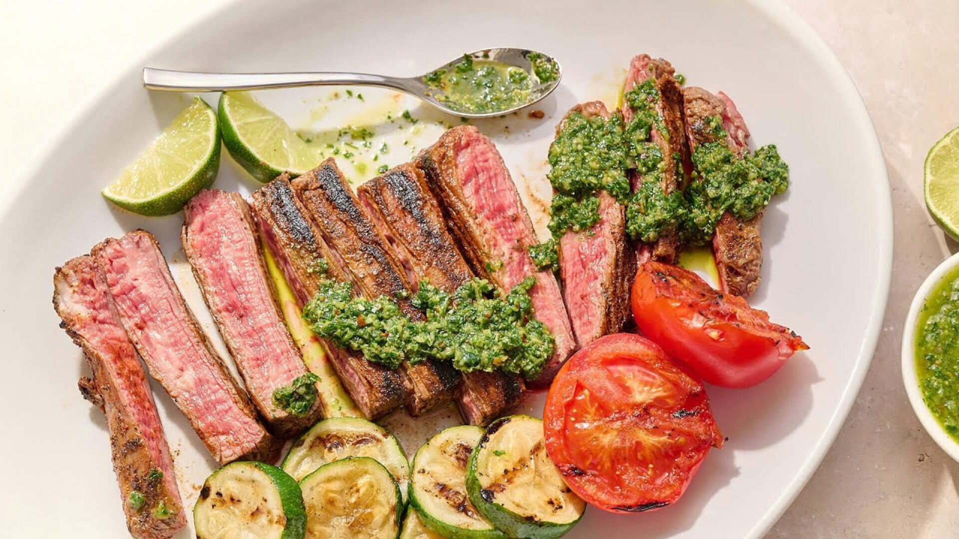 The Ultimate Cast Iron Flank Steak (And Chimichurri!) Is Only 20 ...