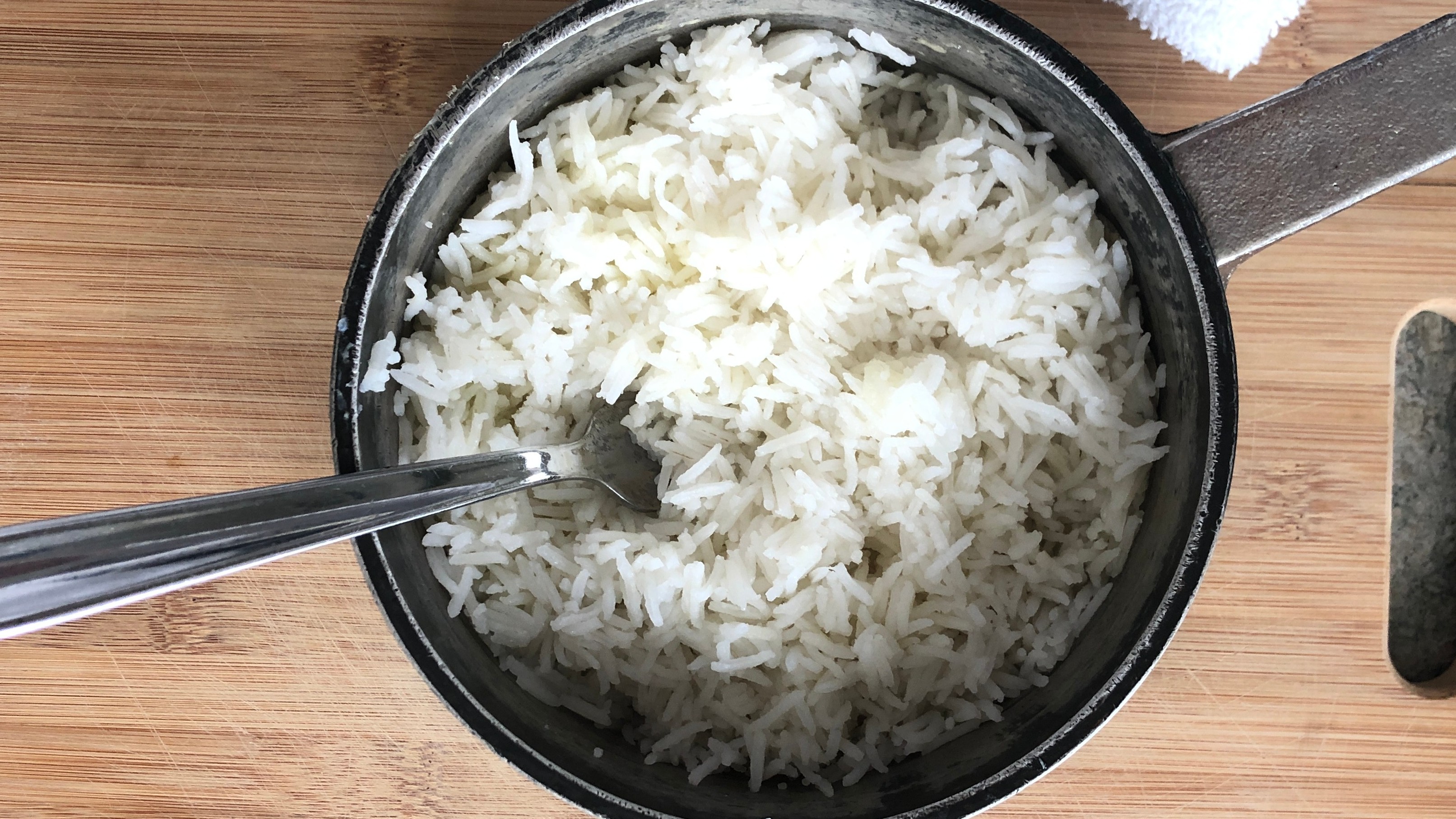 How I cook rice so it's always perfectly fluffy.