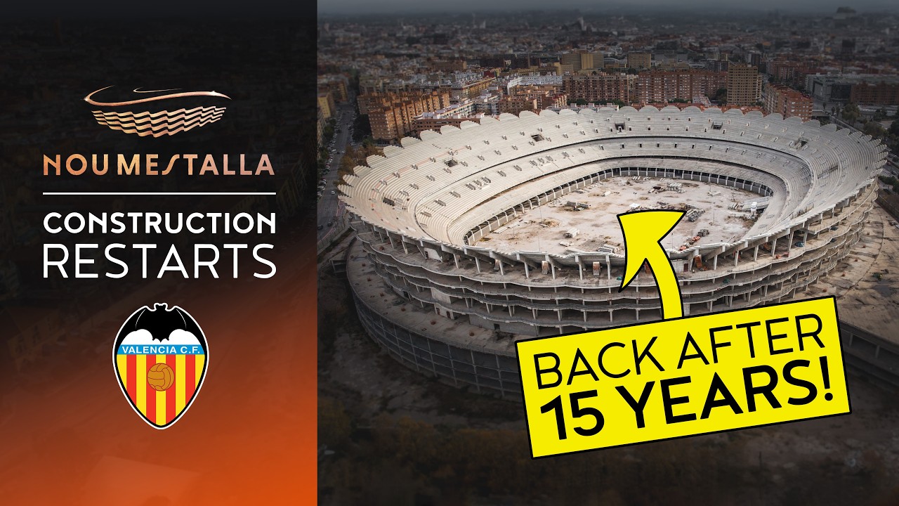 New Mestalla revival: Construction resumes in Valencia