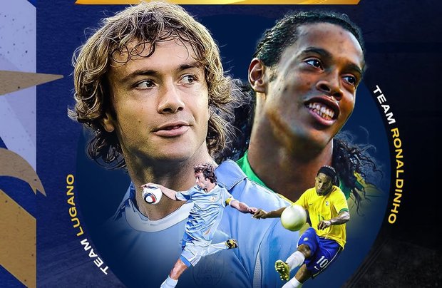 Habrá partido de leyendas de Uruguay y Brasil, con Ronaldinho y Lugano. ¿Dónde y cuándo?
