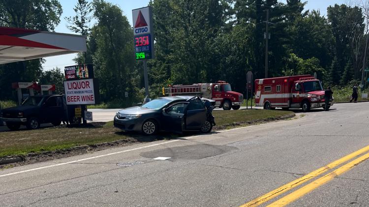 Distracted driving suspected in life-threatening crash in Ionia County