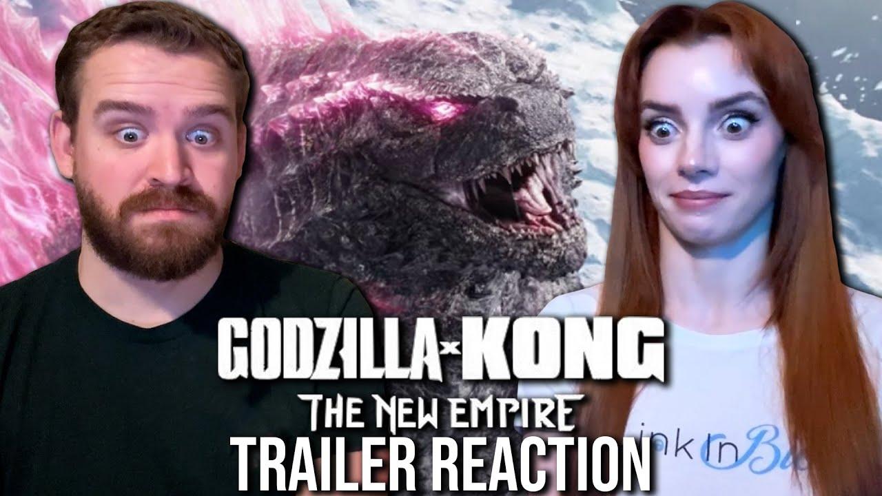 Hi Barbie | Godzilla X Kong A New Empire Trailer Reaction