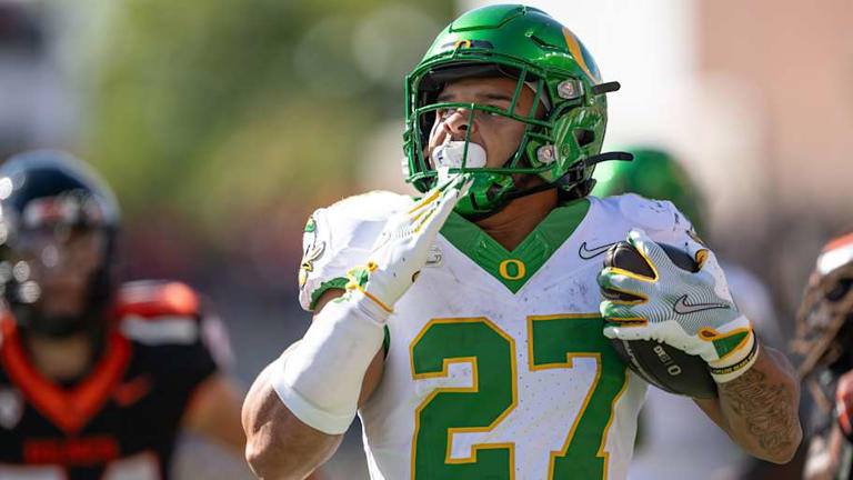 Oregon Ducks' Ra'Shaad Samples On Transfer Makhi Hughes, Running Back ...