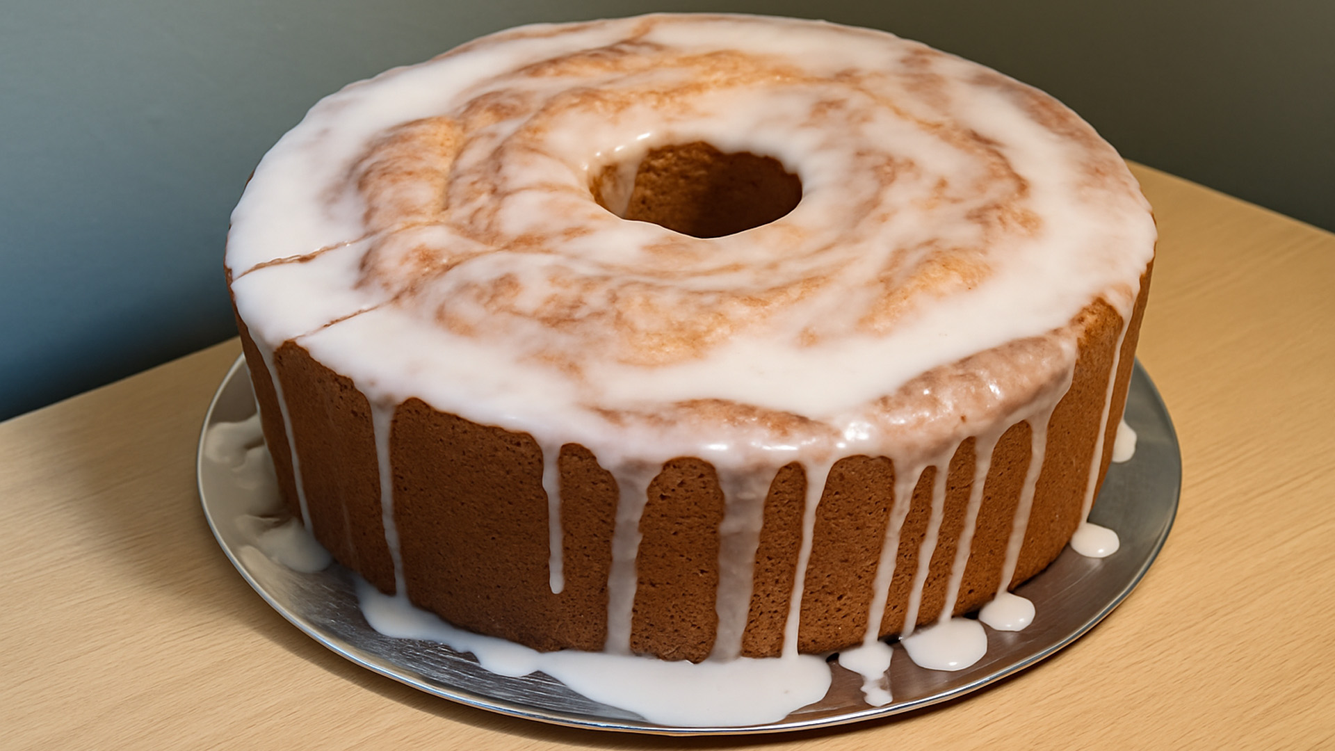 Hoe Maak Je Geglazuurde Vanille Tulband – Bedekt met dikke glazuur en zachte textuur