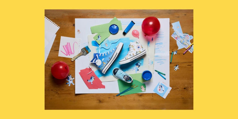 Converse just launched a Bluey collab and the adult sizes are already ...