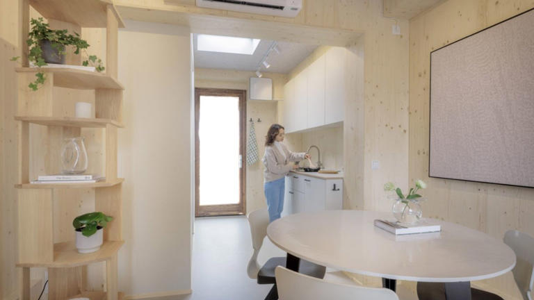 House Inside a Wind Turbine: The Radical Innovation in Tiny Homes