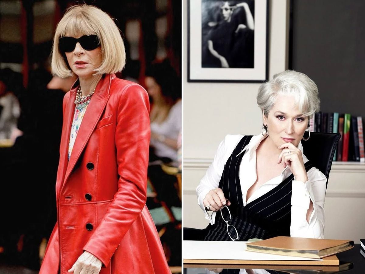 ¿Anna Wintour entrevistando a Miranda? Así fue el momento icónico con ...