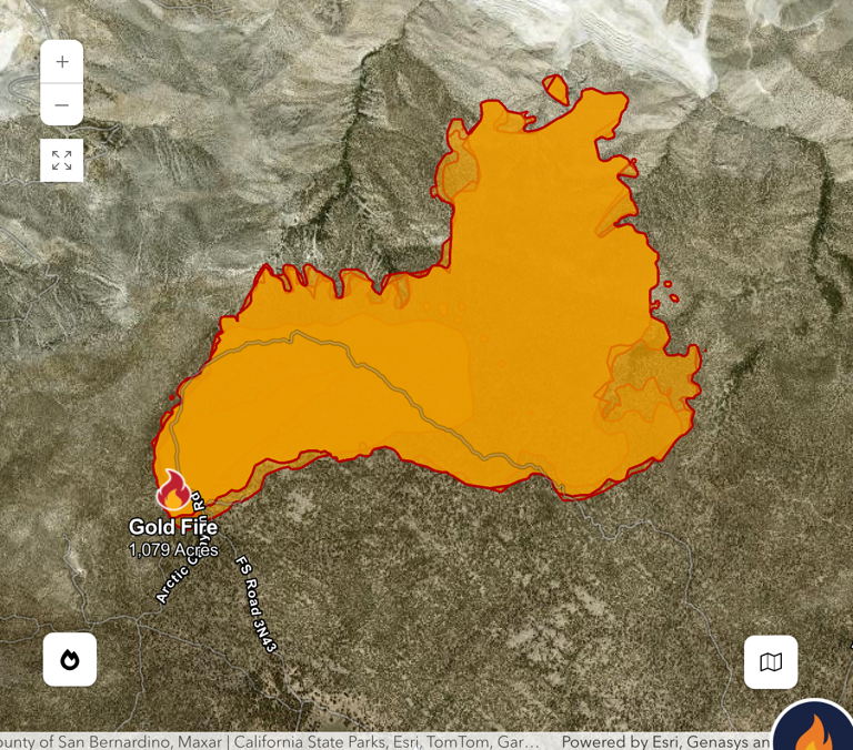 What's Burning In The Inland Empire: 2,000+ Acres Scorched In Area ...