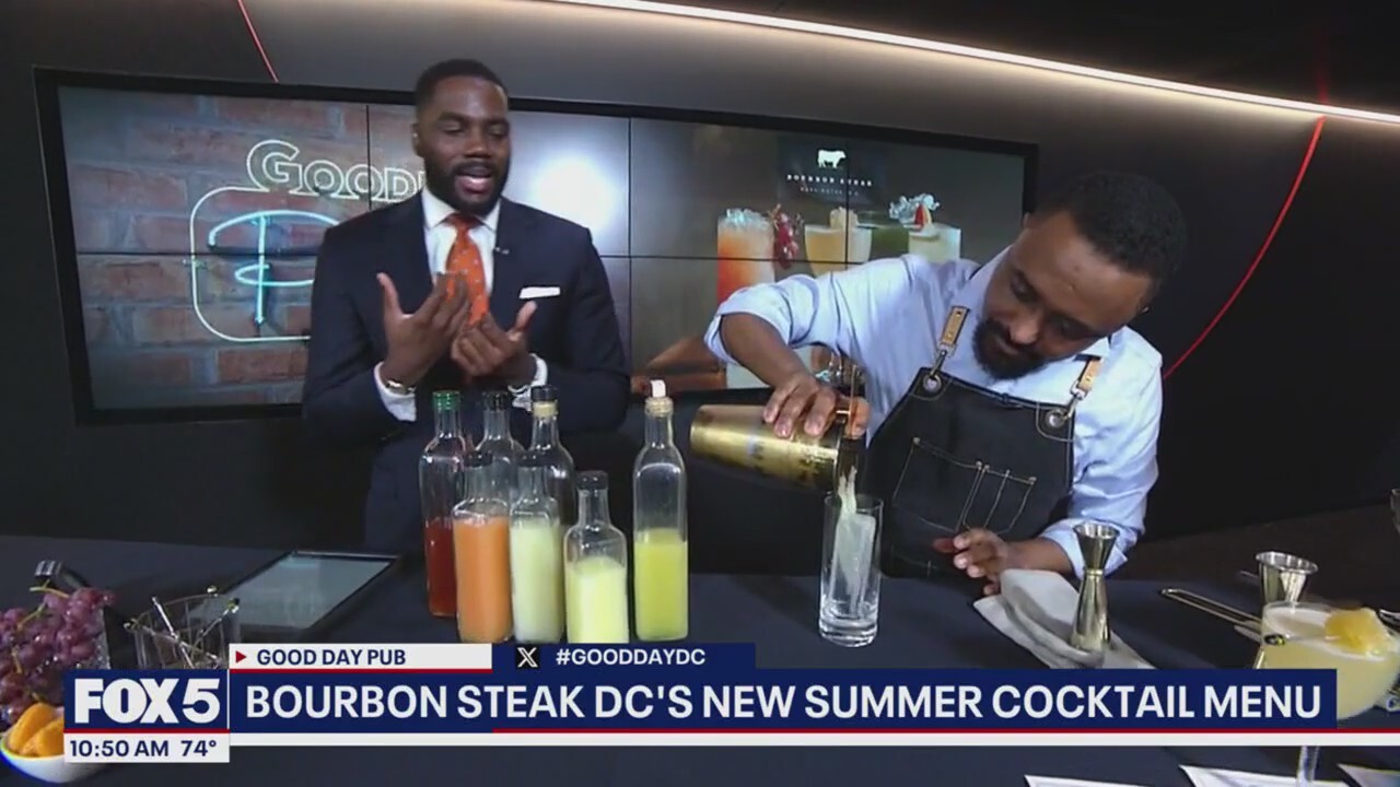 Bourbon Steak DC's new summer cocktail menu