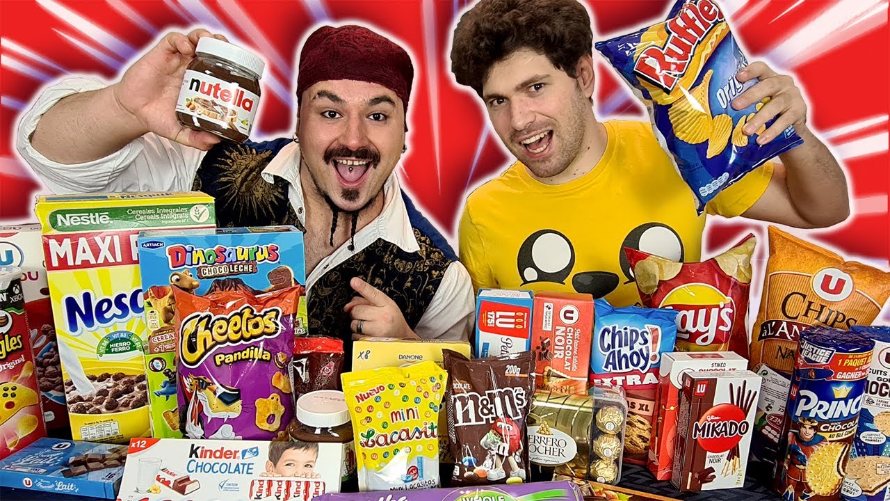 Probando Comida Original vs Comida Fake con MIKECRACK 2! TEST a CIEGAS ...