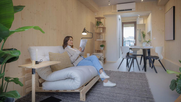 House Inside a Wind Turbine: The Radical Innovation in Tiny Homes