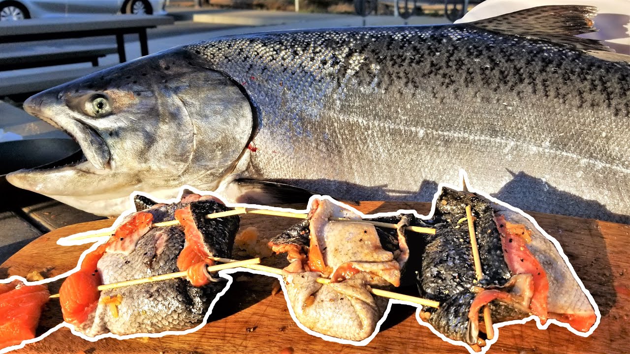 Unusual Salmon Dish Made Fresh from the Catch