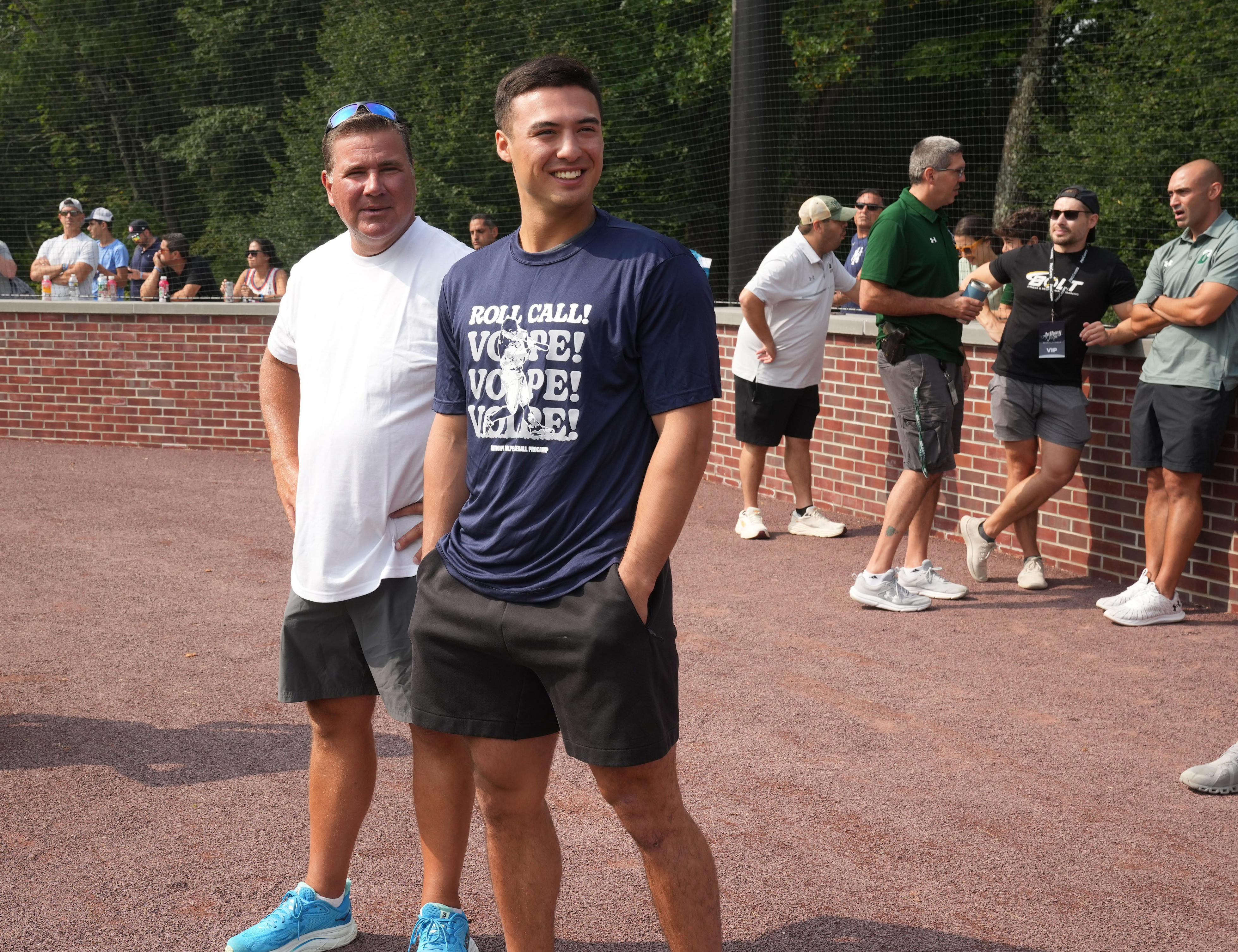 Nothing but cheers as Yankees' Anthony Volpe heads home for Delbarton ...