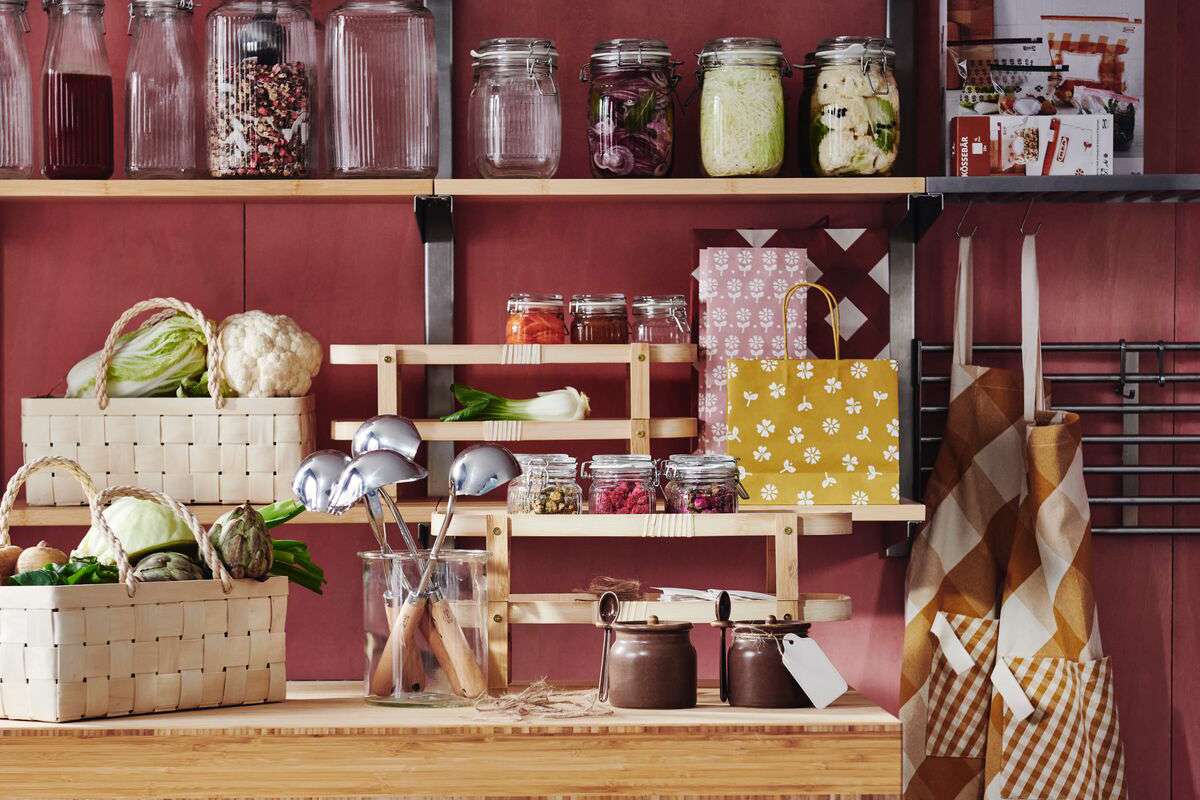 IKEA Just Dropped an '80s-Inspired Kitchen Line That Maximizes Storage ...