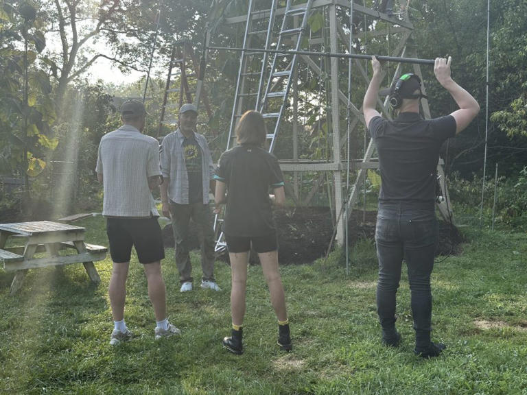 Documentary crew captures the moment Indiana sunflower surpasses world ...