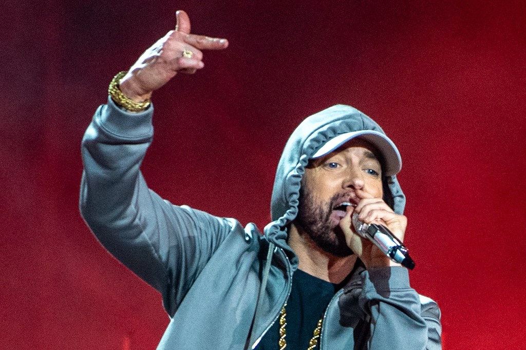 Eminem Takes on Rapping Challenge After Being Told Nothing Rhymes With ...