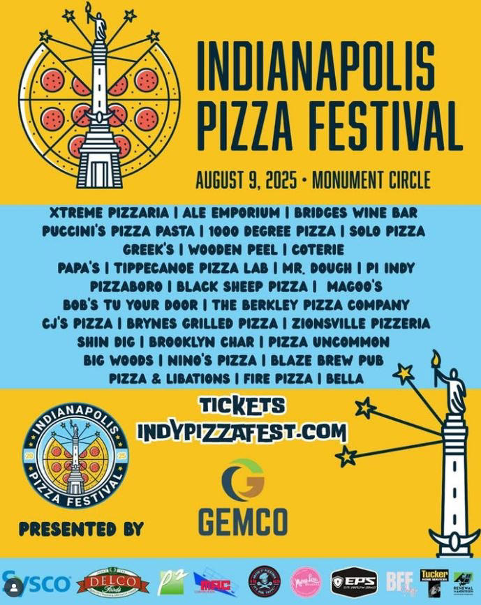 Indianapolis Pizza Festival to feature 30 vendors and $5,000 prize