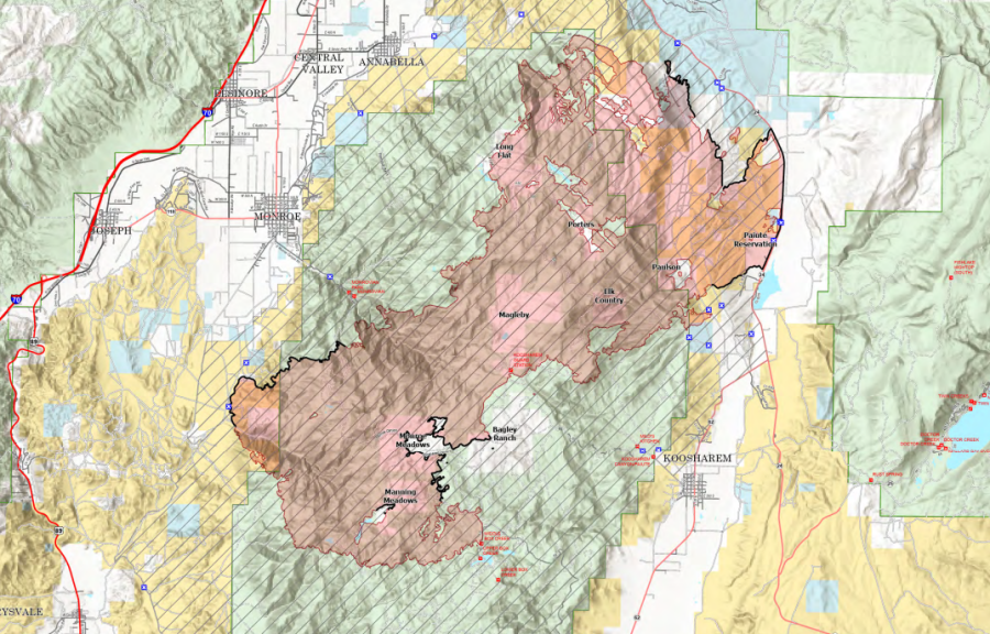 Containment on Monroe fire jumps to 18%, over 66,000 acres burned