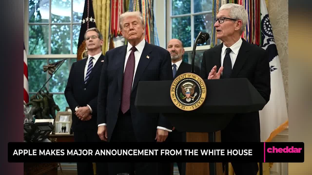 Apple Makes Major Announcement from the White House