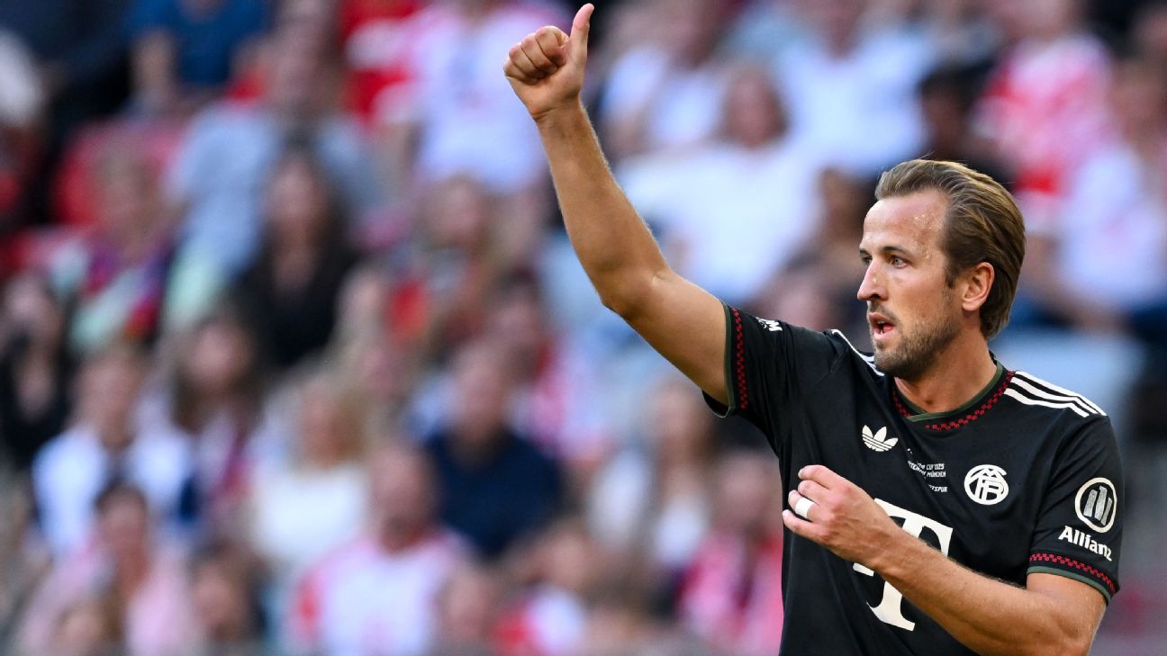 Harry Kane scores, misses penalty as Bayern thrash Tottenham