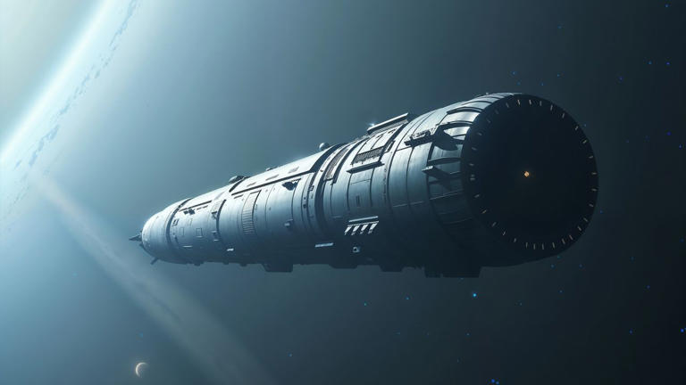 Proposed spacecraft could carry up to 2,400 people on a one-way trip to ...