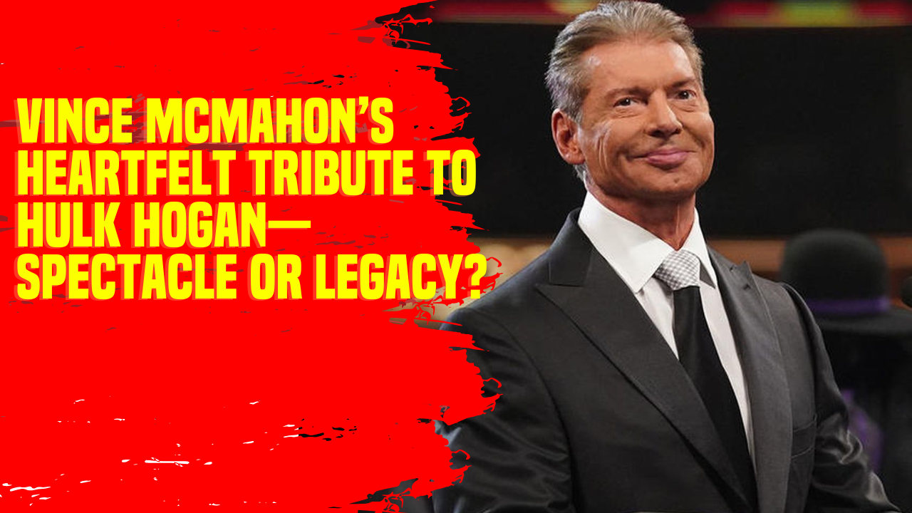 Vince McMahon’s Heartfelt Tribute to Hulk Hogan—Spectacle or Legacy # ...