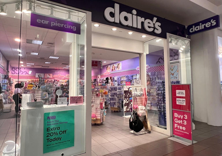 Claire's closing 13 stores, files for bankruptcy. Any stores closing in ...