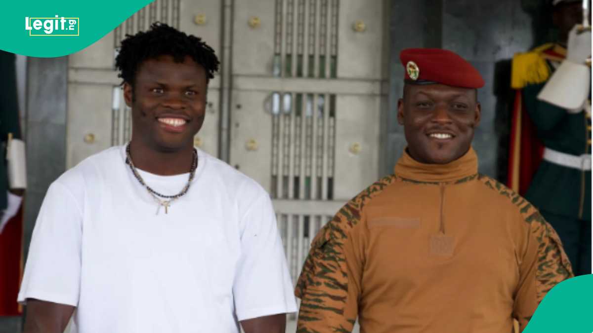 Former Nigerian star speaks after meeting Burkina Faso's President ...