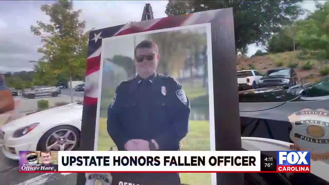 Fallen Easley officer to be honored with portrait unveiling