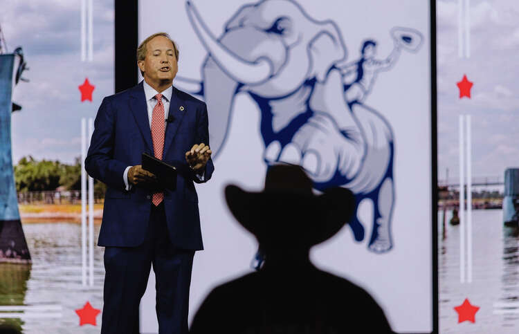 Paxton's attack on Harris County bail reform is for Trump - not for us