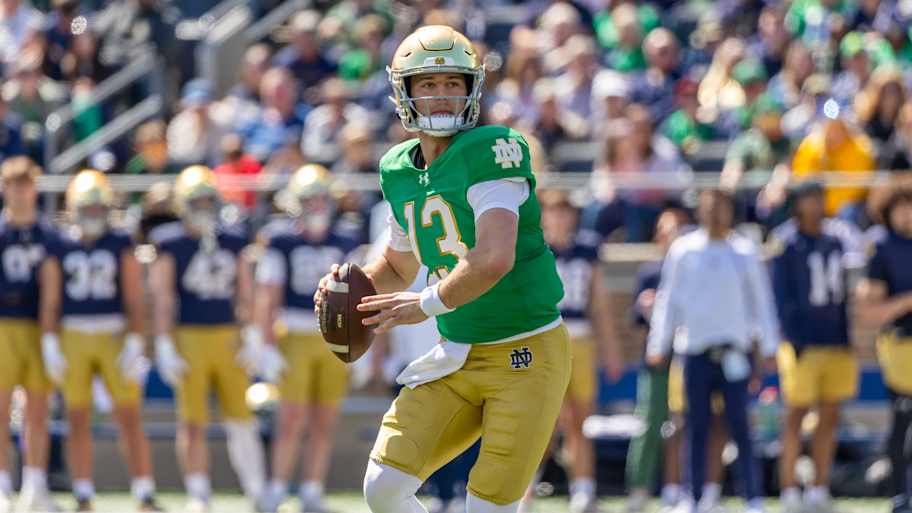 Notre Dame QB CJ Carr Named One of ESPN's 5 Most Important College ...
