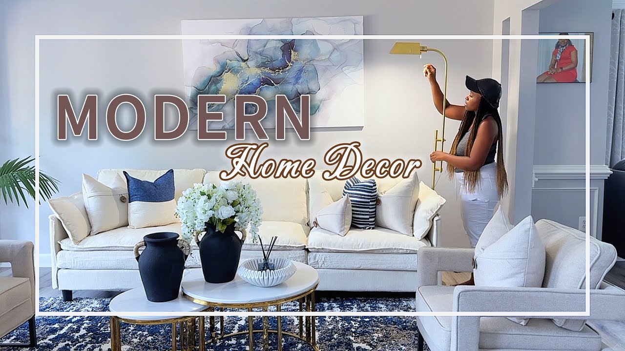 2025 Modern Home Decor | Living Room Makeover | Dedes Home Interior ...
