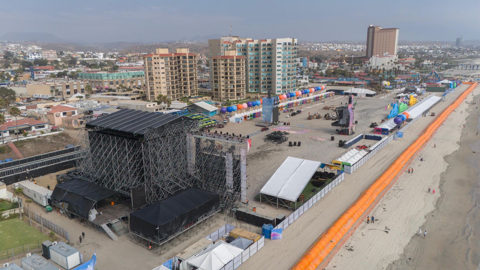 Rosarito Road Closures Ahead of Baja Beach Fest 2025