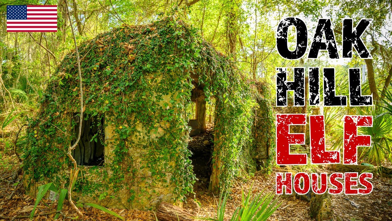 The Mysterious Abandoned Oak Hill Elf Houses in Florida