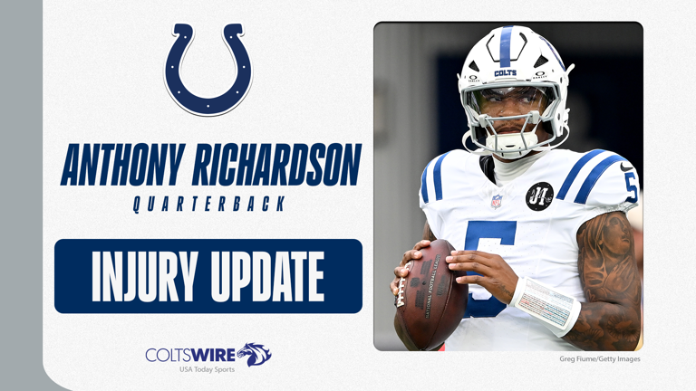 Shane Steichen with injury update on Colts QB Anthony Richardson